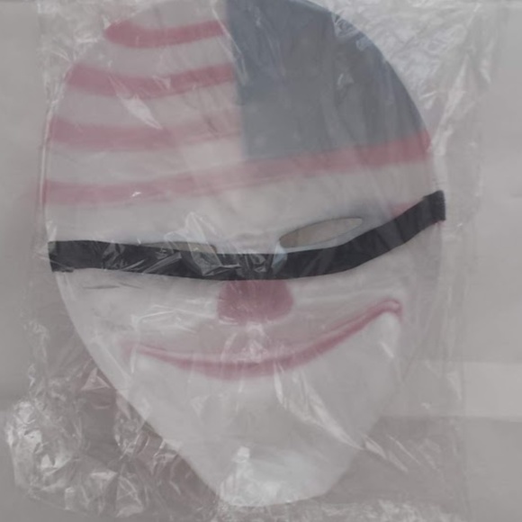 Other | Halloween Clown Mask Red White Blue | Poshmark
